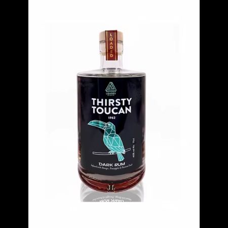 Thirsty Toucan Mango Pineapple & Passion Fruit Dark Rum 40% ABV (70cl ...