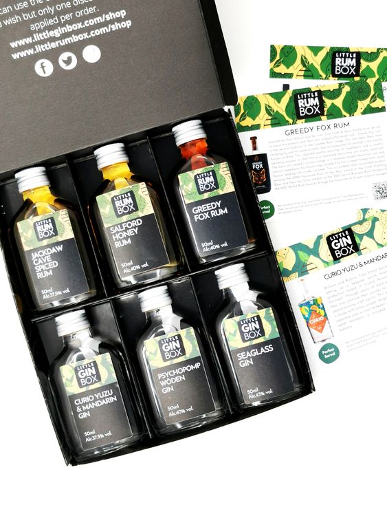 Artisan Gin & Rum Mixed Gift Set only £29.50