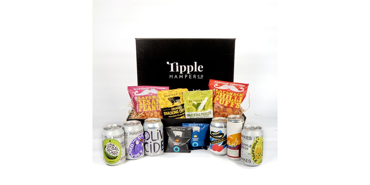 Craft Cider Selection & Nibbles Hamper from £46.40