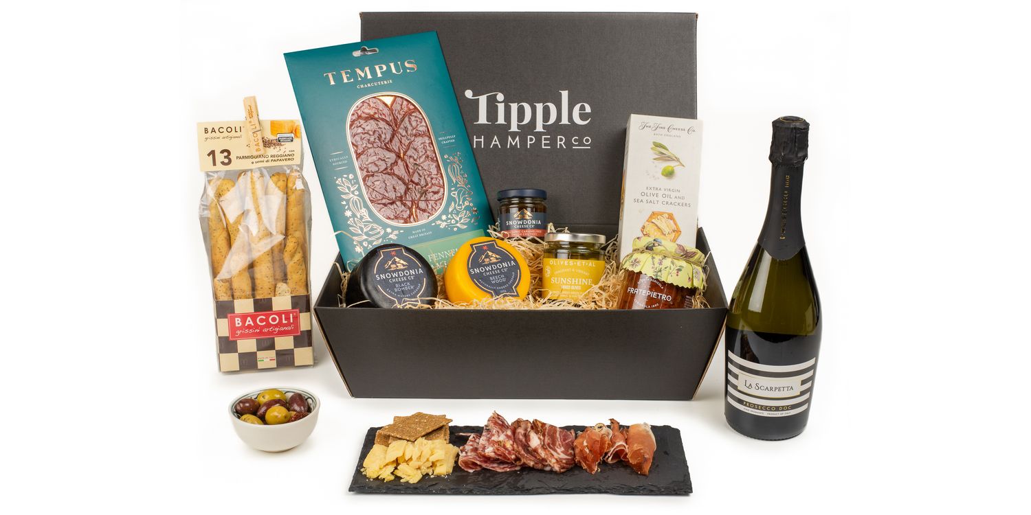 The Prosecco & Charcuterie Board Hamper from £77.45