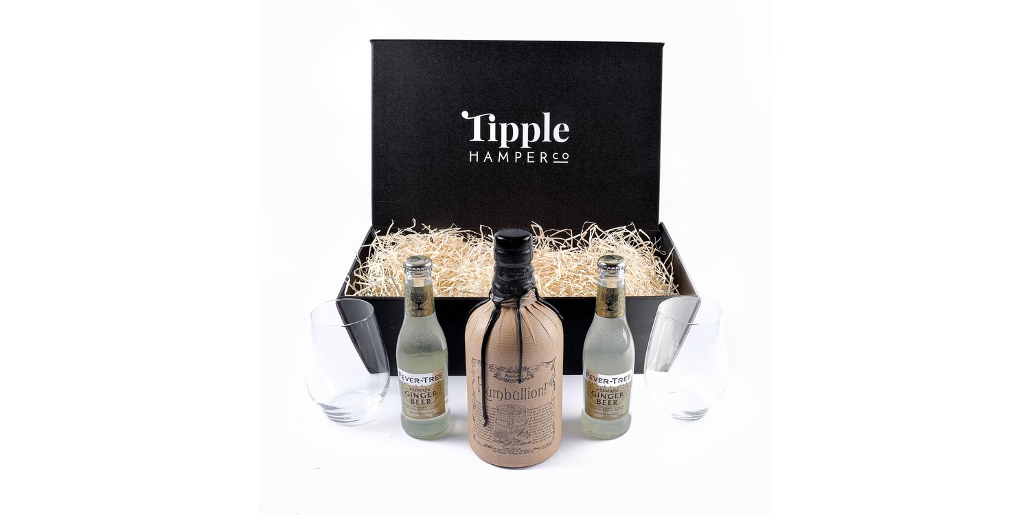 Rumbullion!® Rum & Glasses Gift Set Hamper - 42.6% ABV from £71.90