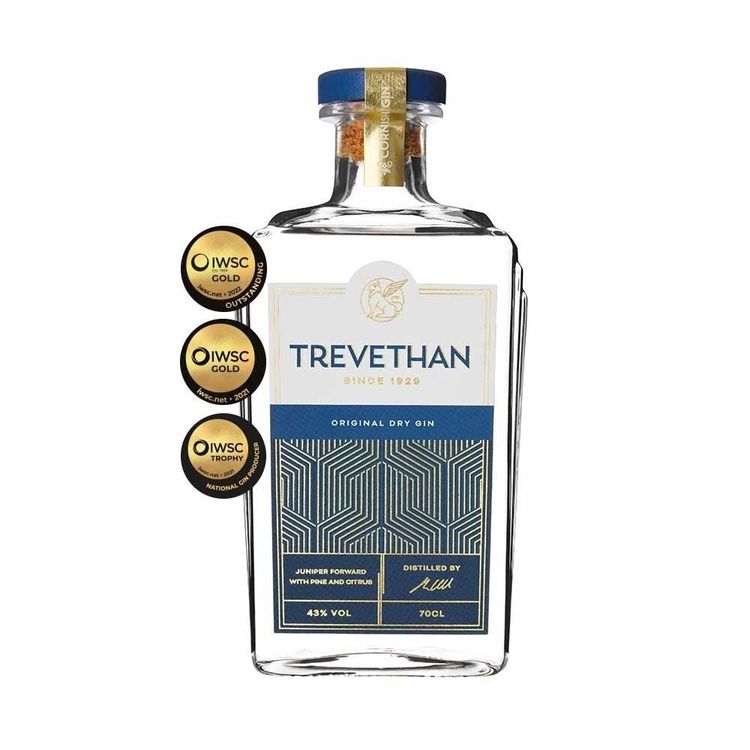 Trevethan Cornish Gin 43% ABV (70cl) only £39.50