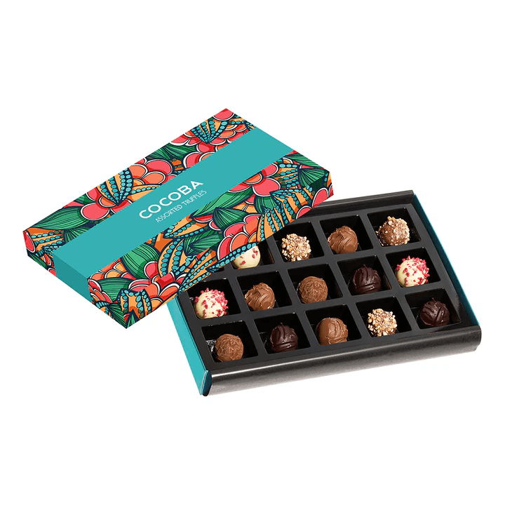Cocoba 15 Assorted Chocolate Truffles Gift Box only £20.00