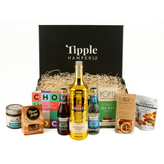 Luxury JJ Whitley Gold Filtered Russian Vodka Hamper from £78.40